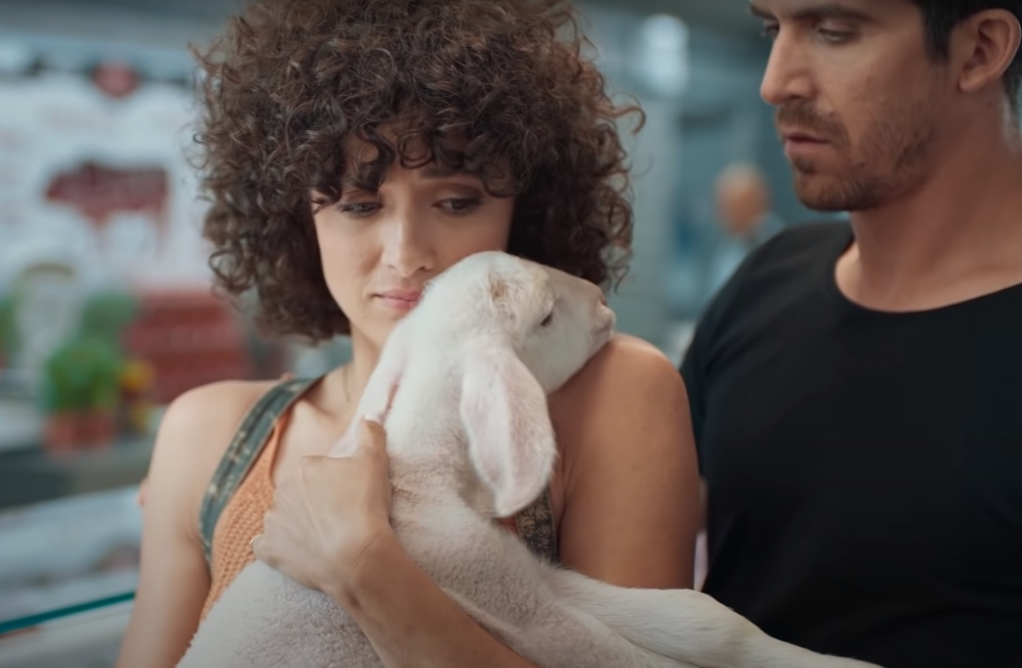 Live lamb used in provocative new vegan commercial in Israel - Smart Vegan